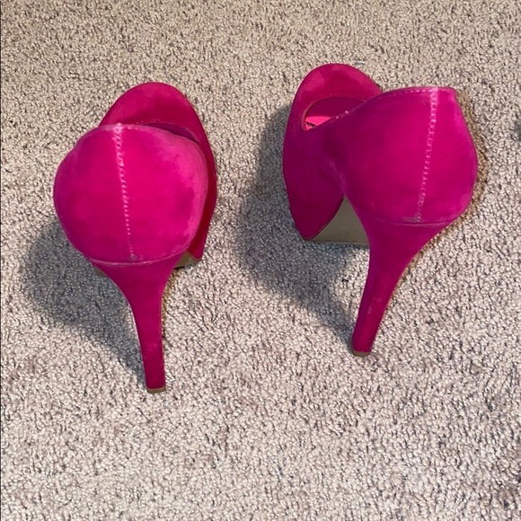 Shoes | Fuchsia High Heels | Poshmark